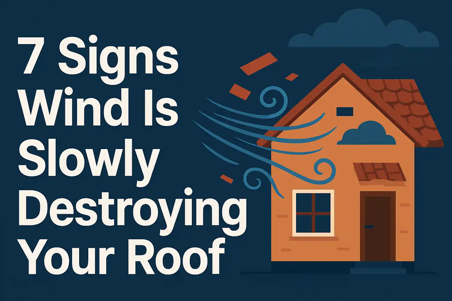 7 Signs Wind Is Slowly Destroying Your Roof