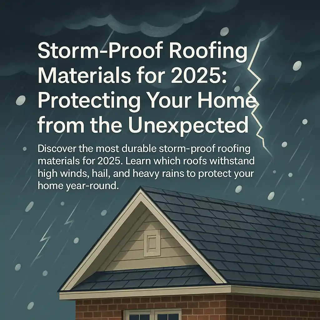 Storm-Proof Roofing Materials in 2025